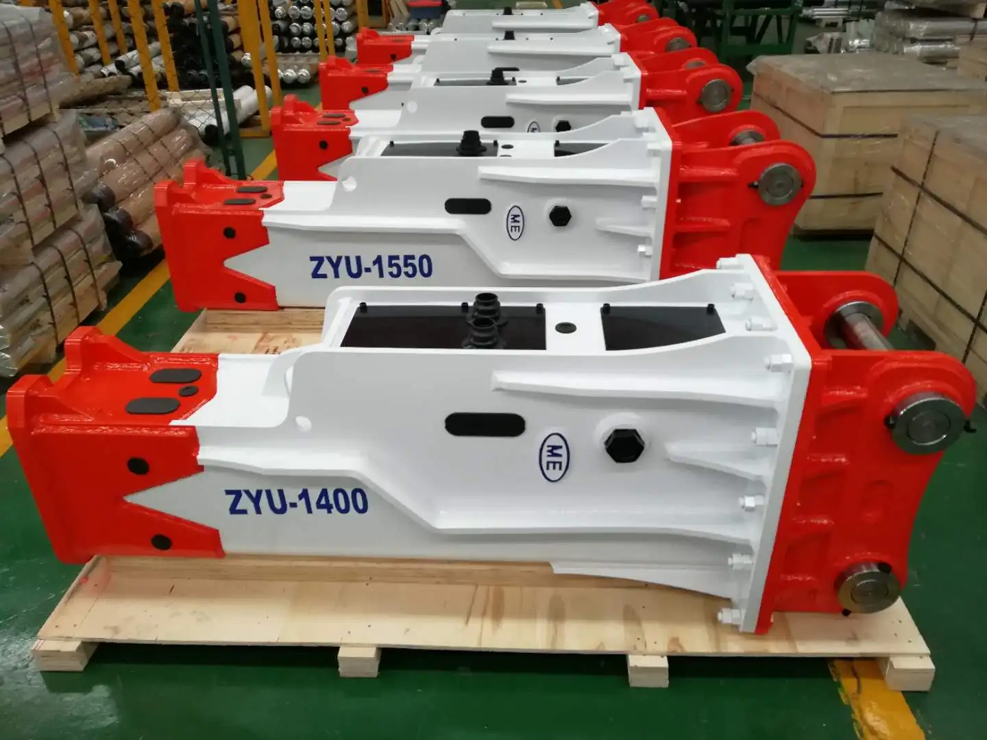 20 Ton Top Bracket Type Hydraulic Breaker For Excavator/hydraulic ...