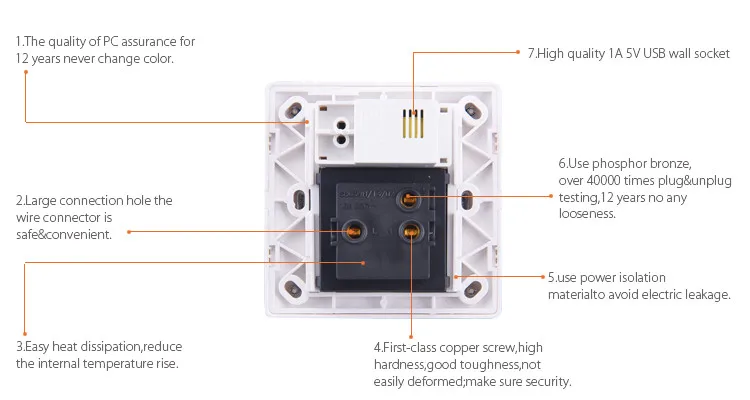 15a Wall Electrical Switch Socket,Simplex Socket Outlet - Buy Simplex ...