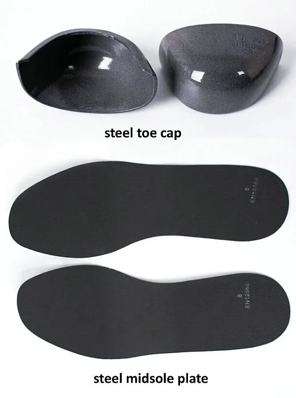 Professional Steel Toe Shoes And Steel Midsole For Worker Safety Mens ...