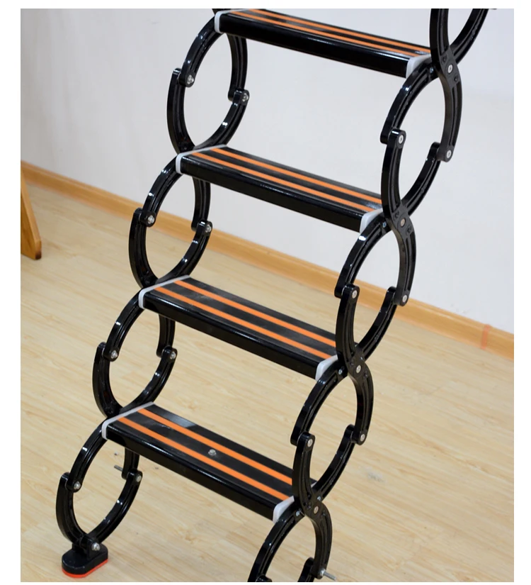 Steel Retractable Loft Ladders - Buy Telescopic Attic Ladders,Steel ...