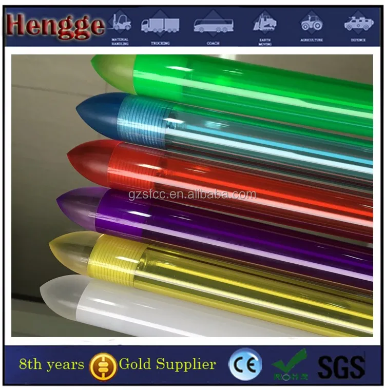 2mm Thickness Clear Polycarbonate Tube For Lightsabers Construction ...