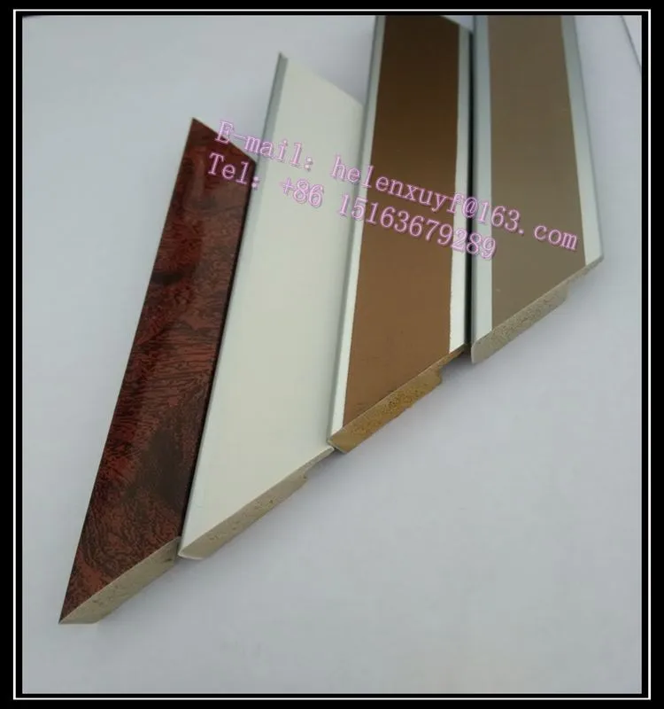 2017 Latest Customized Size And Color Plastic Picture Frame Molding ...