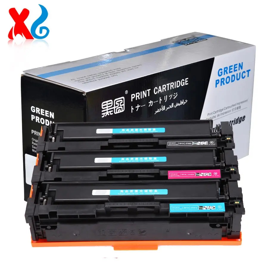 Cf400 201a Compatible Toner Cartridge For Hp 201a Cf400a Color Laserjet ...