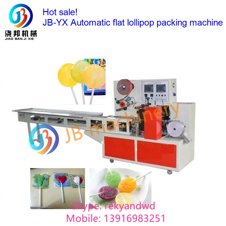 Jb-yx Automatic Flat Lollipop Packing Machine - Buy Flat Lollipop ...