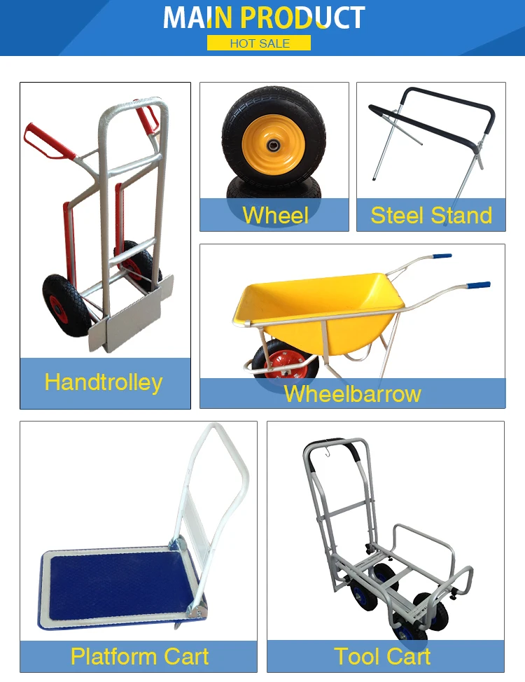 Aluminium 4-Wheel Folding Trolley Platform Cart for Warehouse Use ...