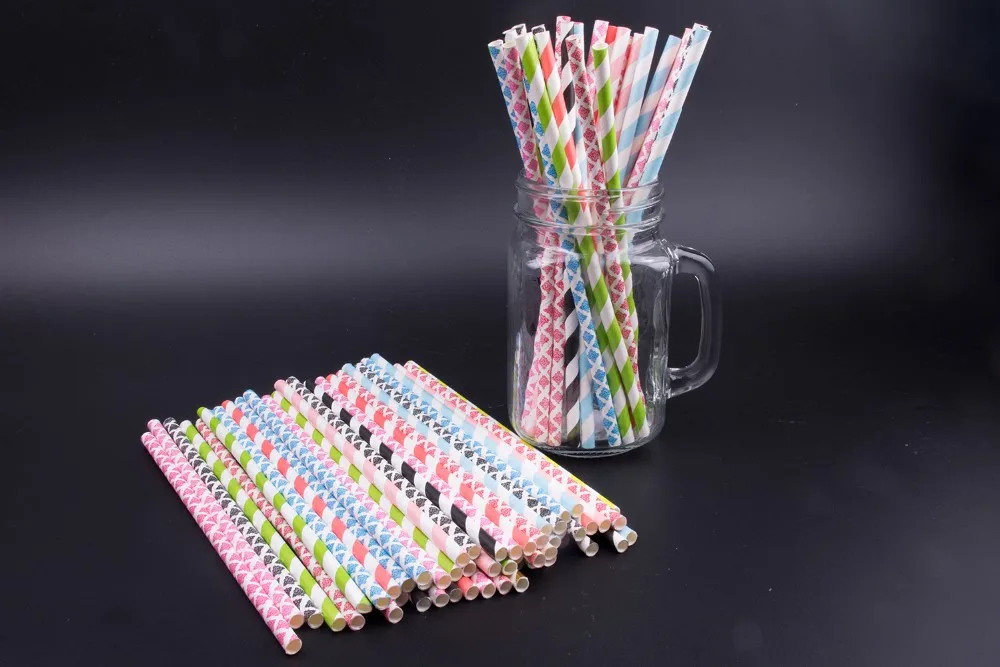Hot Sale Biodegradable Paper Drinking Straws Disposable Paper Straws