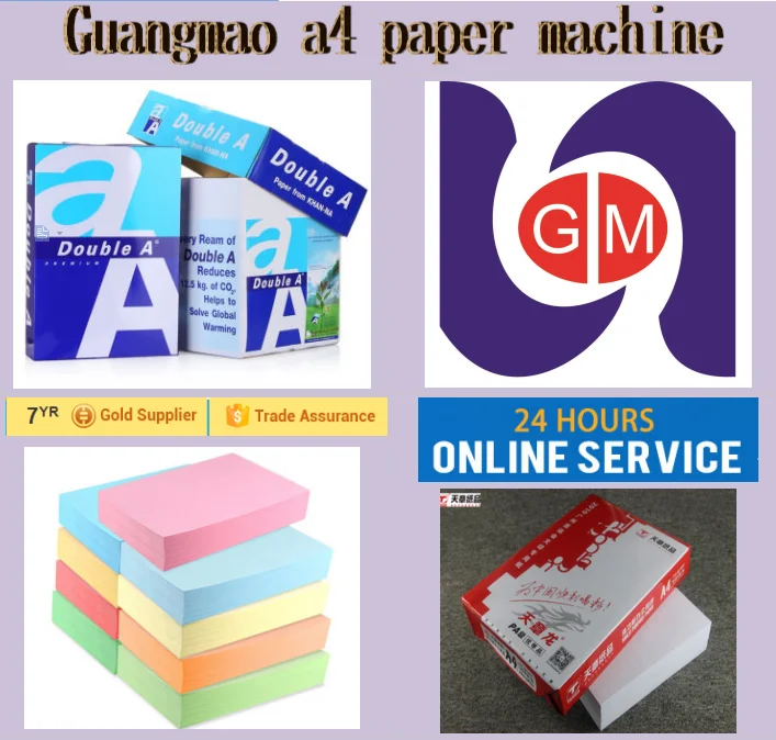 Gm A4 Paper 80 Gsm Copy Paper Production Line,A4 Paper Manufacturers ...