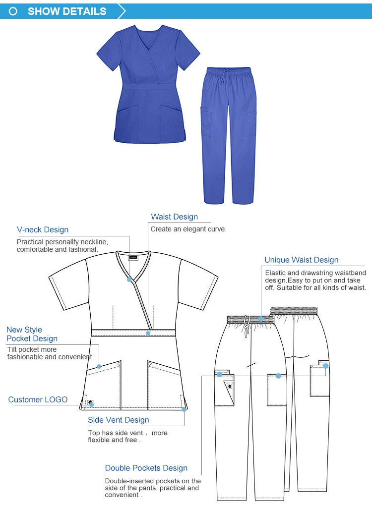 Best Quality Professional Standard Textile Scrubs - Buy Standard ...