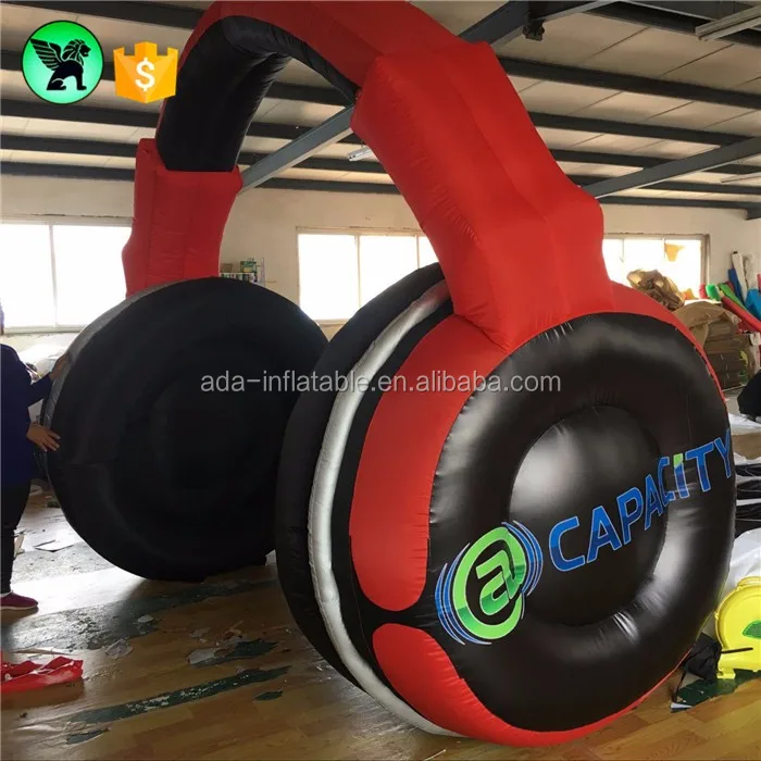 Promotional Advertising Inflatable Headphone,Inflatable Headset Arch ...