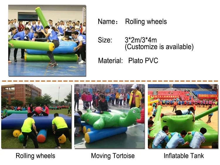 Professional Factory Sell Team Building Game Make Up Twist Pvc Game For ...