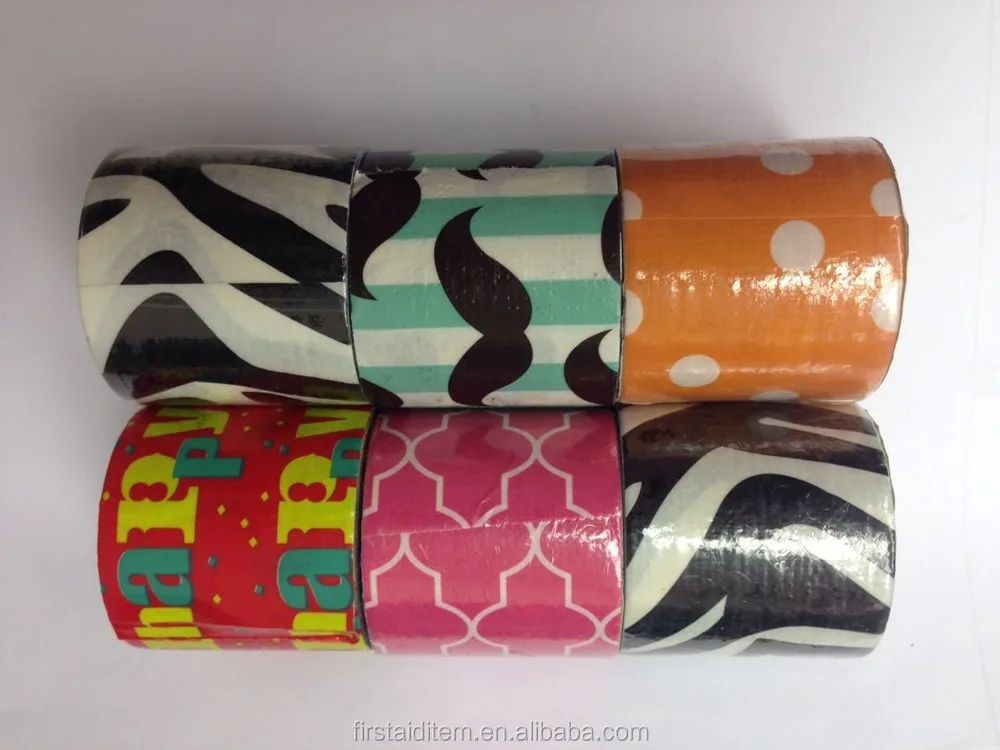 2015 Custom Printed Duct Tape Premium Grade Cloth Tape Colourful Duct ...