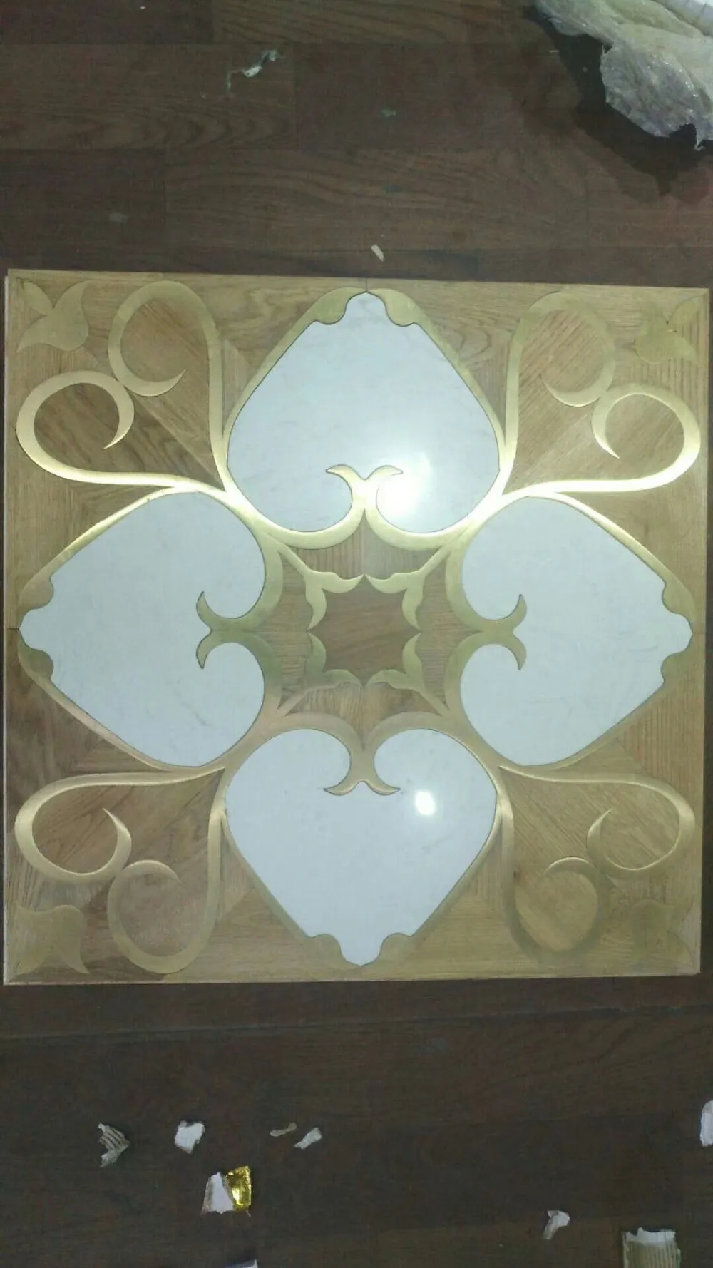Good Designs Marquetry Wood Inlay Shell Parquet Tiles
