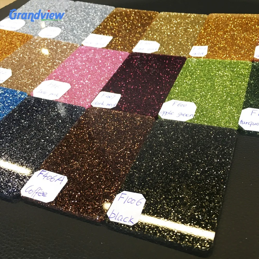 3mm Salmon Pink Glitter Acrylic Perspex Sheet - Buy High Quality Marble ...