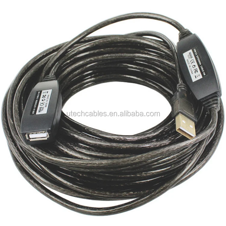 30ft USB 3.0 Active Extension Cable - High Quality & Reliable
