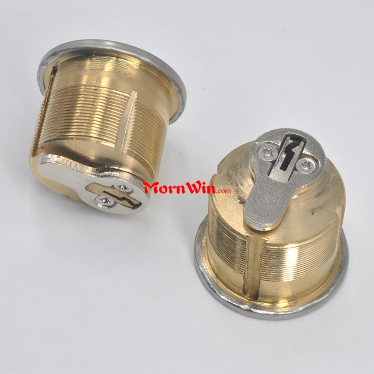 High Security Satin Chrome Quality Brass Round Door Mortise Lock ...
