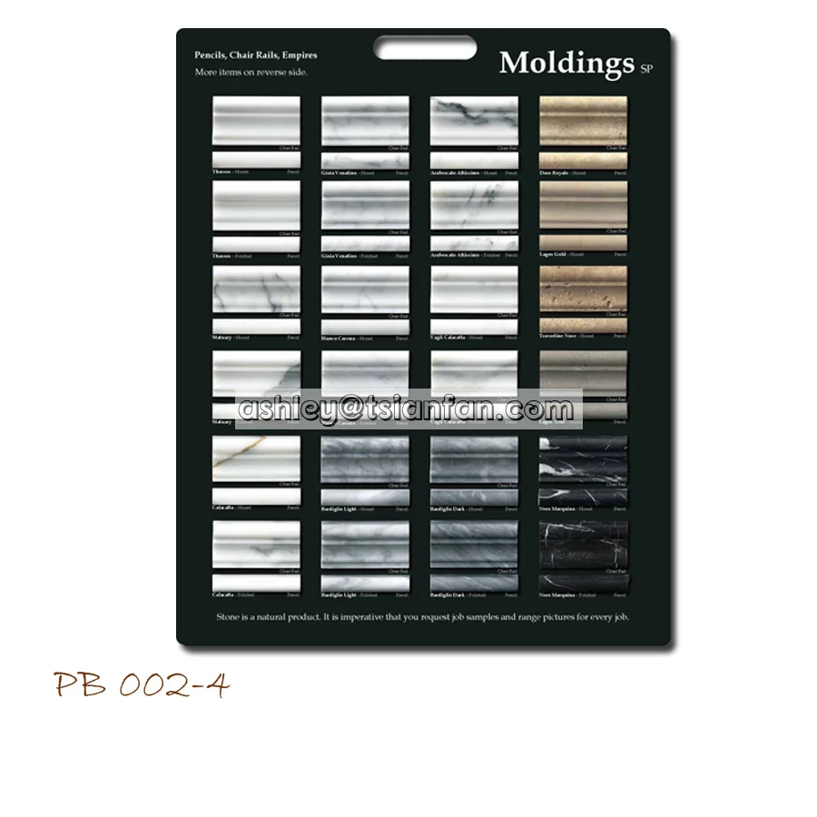Laminated MDF Sample Boards - Perfect for Stone Displays