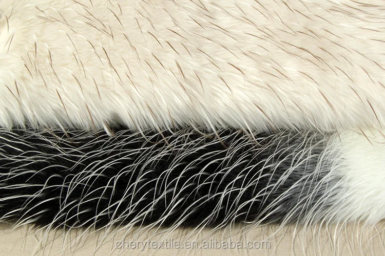 Luxury Long Hair 100% Acrylic Animal Faux Fur Fabric - Buy Imitation ...