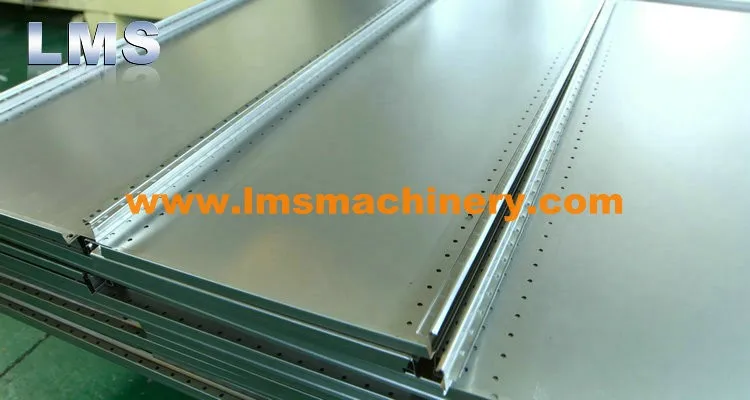 Lms Shelf Panel 200-600x30 Roll Forming Production Line - Buy Automatic ...