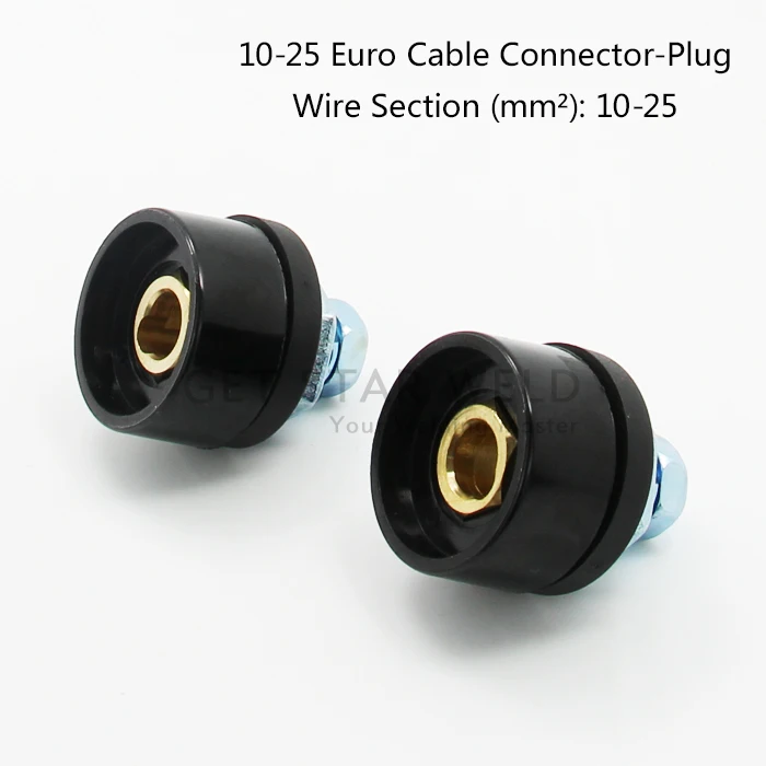 Get Star Weld DKZ10-25 10-25mm Euro Welding Cable Connector