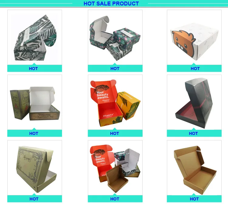 Custom Cute Carton Box With Colorful Logo Folding Matte White Karton ...