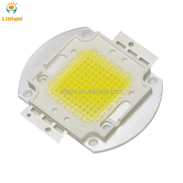 Dc 30v 36v White 5000k 6000k Bridgelux Epistar Copper Board High Power 5500k 100w Cob Led Chip ...