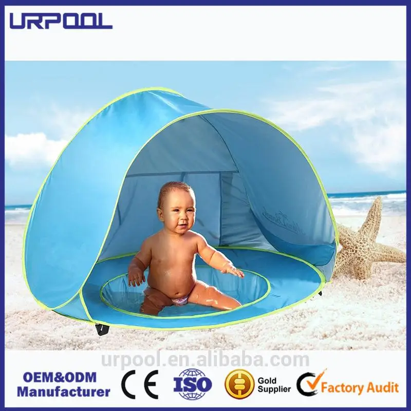 Lightweight Baby Beach Pool Tent Pop Up Travel Play Tent 50+upf Uv ...