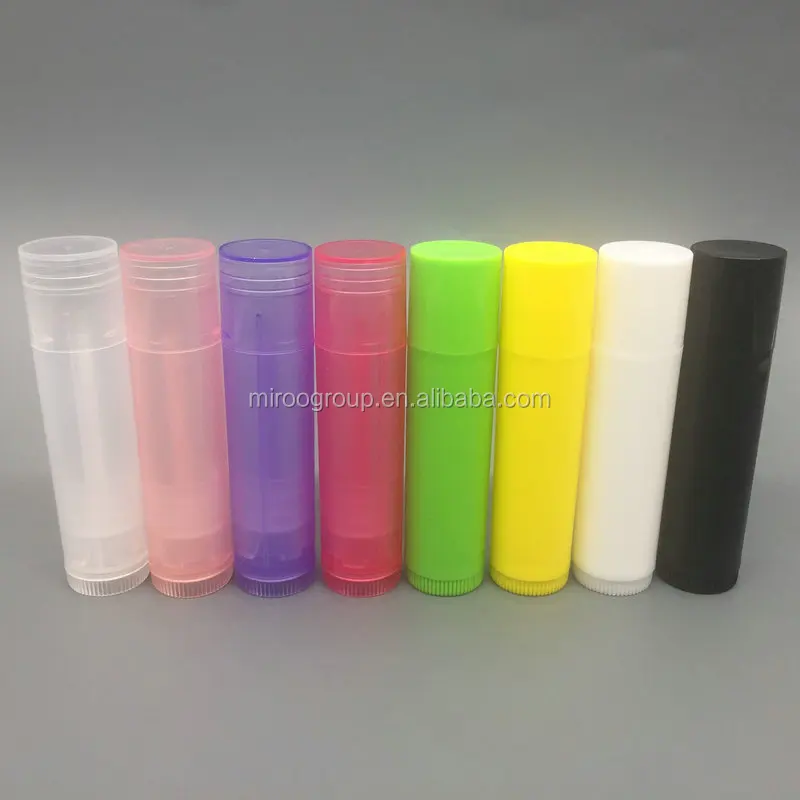 In Stock 0.15oz 4.5ml 4.5g Empty Chapstick Lipstick Container Flat Oval ...