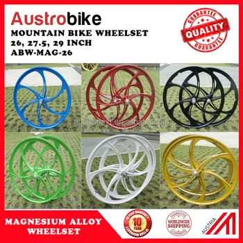 New Arrival Mag-alloy Mountain Bike Wheel 2016 Mtb Wheelset Colourful ...