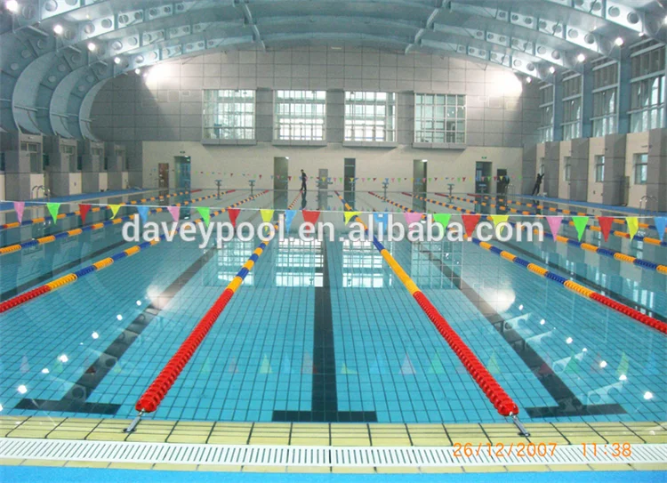 25m,50m Standard Swimming Pool Floating Lane Line - Buy Lane Line,Pool ...