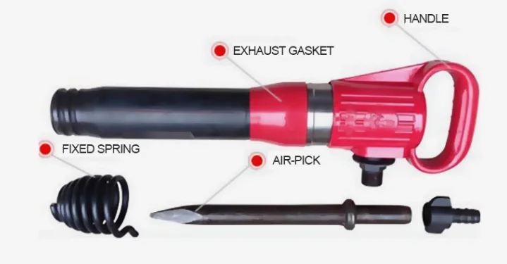 Kaishan Hand-hold G15 Electric Low Noise Air Hammer Pneumatic Blasting ...