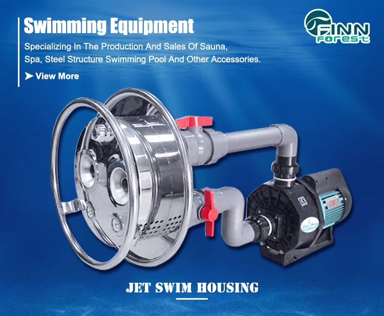 Guangzhou Stainless Steel Swim Jet Counterflow Swimming System For Pool ...