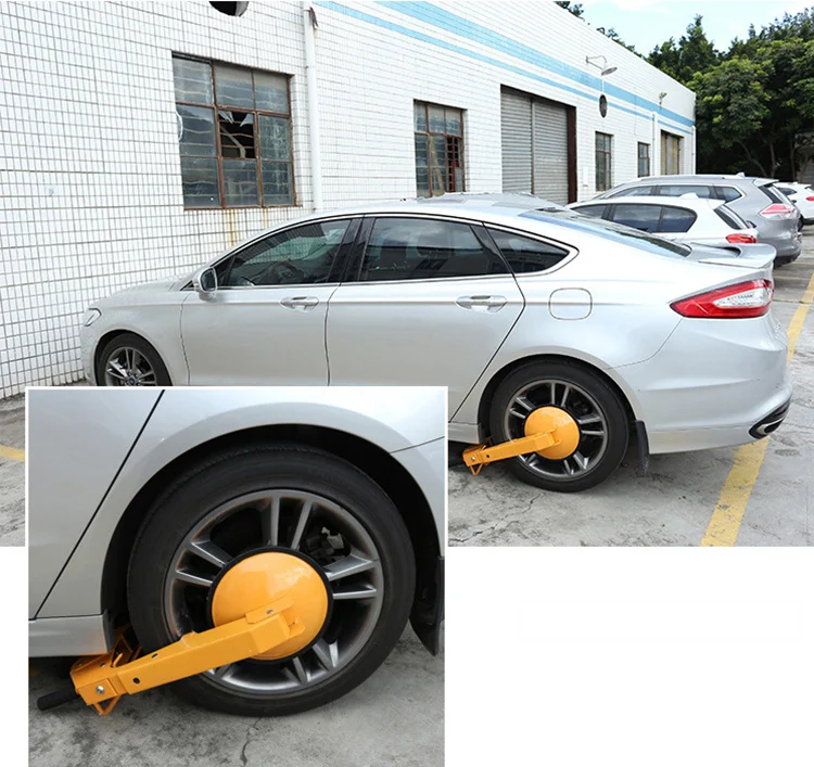 AROAD Anti-Theft Heavy Duty Car Wheel Blockers for Trucks