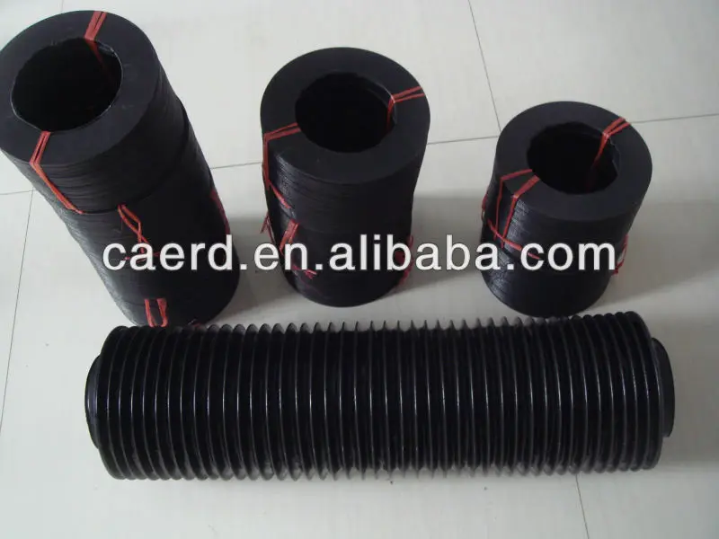 Flexible Cnc Machine Shaft Bellow Cover With Flange - Buy Shaft Bellow ...
