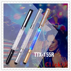 Bronze Diamond Ball Pen For Gift,Crystal Filled Pens - Buy Diamond ...