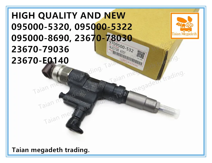 High Quality And New Common Rail Fuel Injector 095000-5320,095000-5322 ...