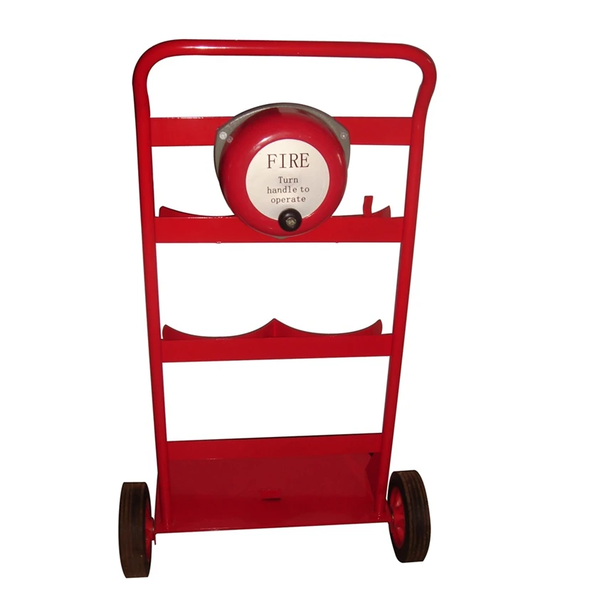 Manual 8 Inch Rotary Fire Alarm Bell - Wall-Mounted, Red Aluminium ...