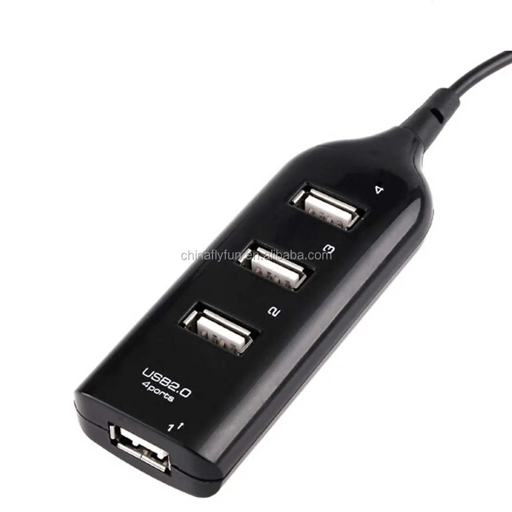 Full Speed Mini Usb Hub 2.0 Hub 4 Port For Laptop Pc Phone - Buy Usb ...