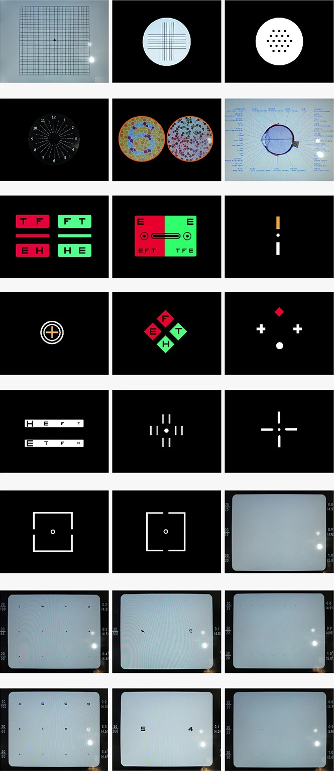 eye test chart wz-2000(vc-1) 21.5 inch Apple screen LCD visual panel ...