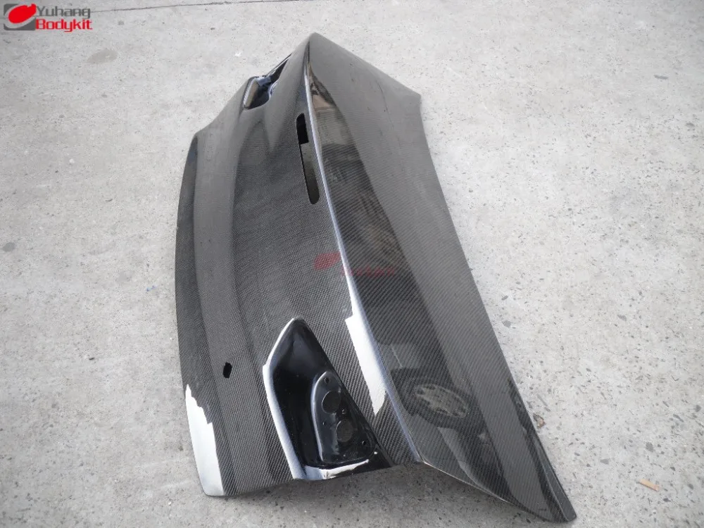 2008-2012 Evolution Evo X Evo 10 Oem Style Carbon Fiber Rear Trunk Boot ...