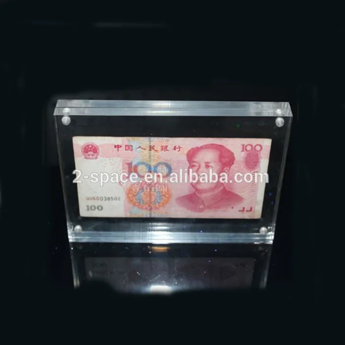 Clear Acrylic Medal Display Block Acrylic Coin Display Frame - Buy ...