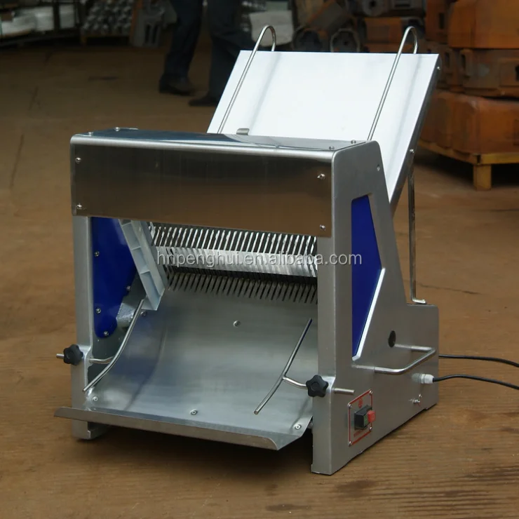 High Efficiency Manual Bread Slicer Machine for Hot Dog Buns