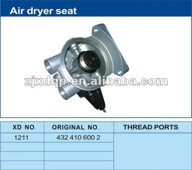 Air Dryer Seat 4324106002 - Buy Air Dryer Seat,Truck Air Dryer,Air ...