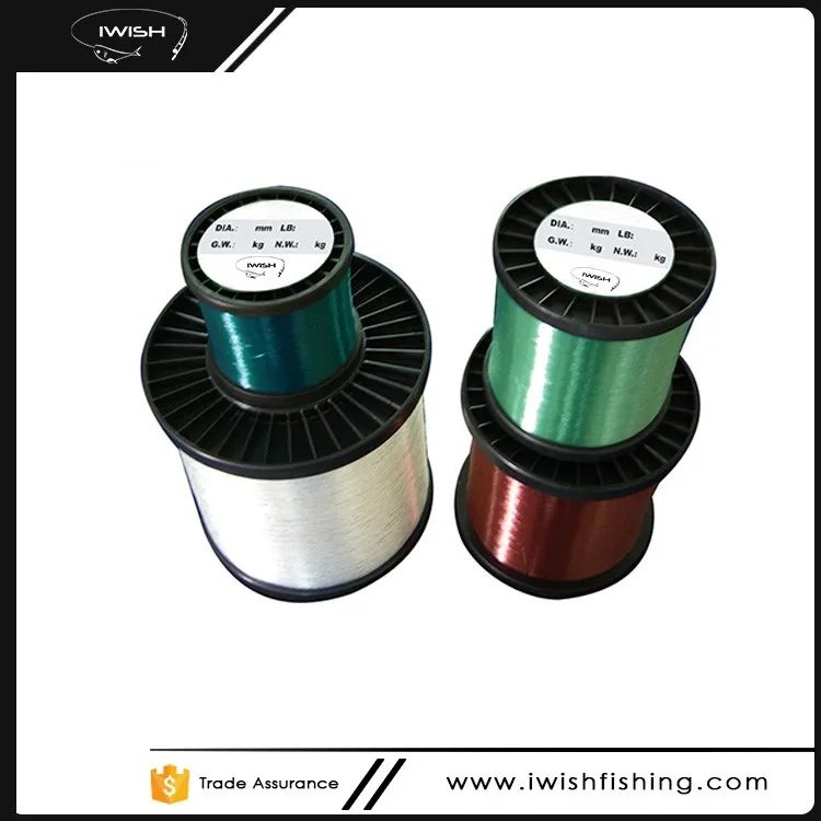 Yellow Pink Blue Color Spool Fishing Nylon Monofilament Line Suppliers ...