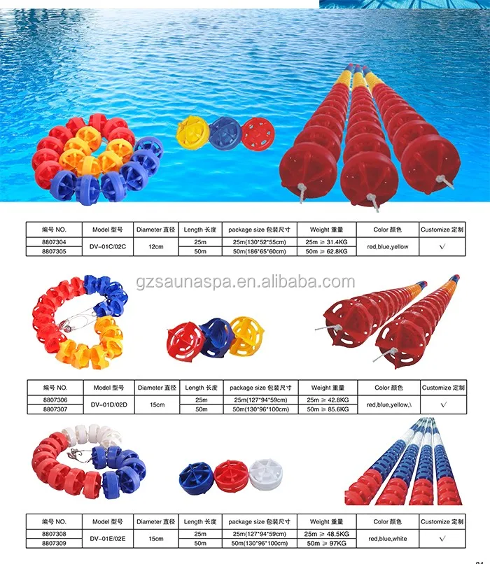 International Standard Swimming Pool Lane Line - Buy International ...