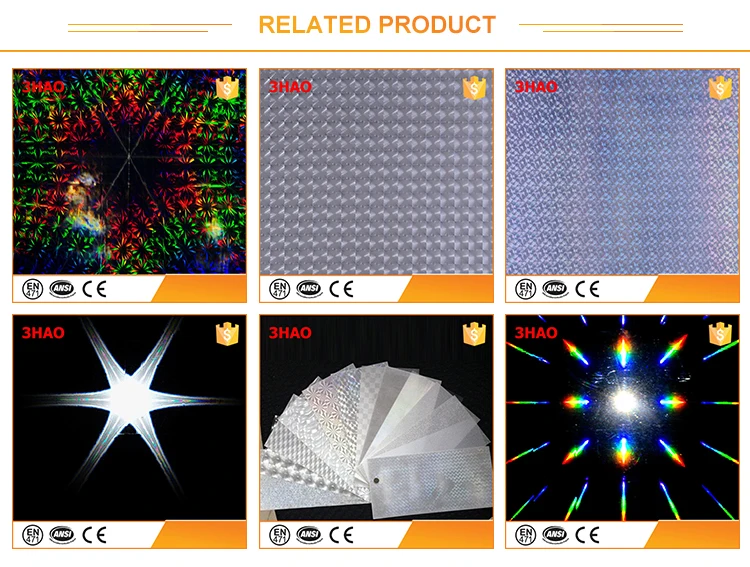 Unique Design Transparent Pc Star Light Diffuser Sheet For Decoration ...