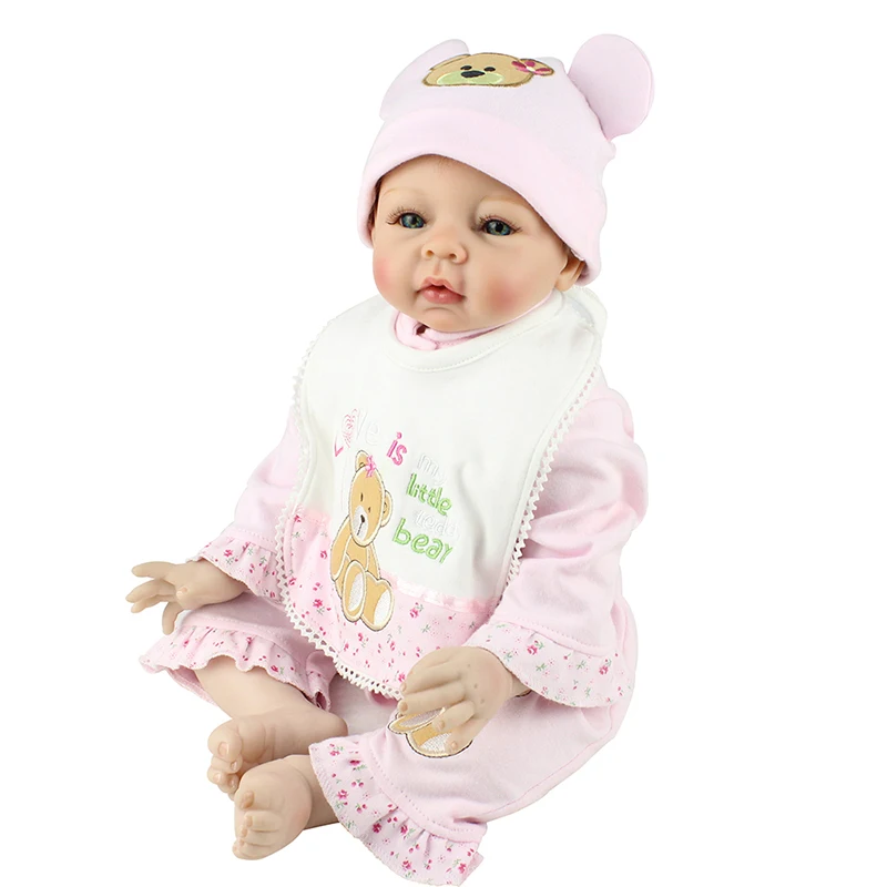 Echte Leven Reborn Babypoppen Zachte Vinyl Siliconen Pop Kinderen ...