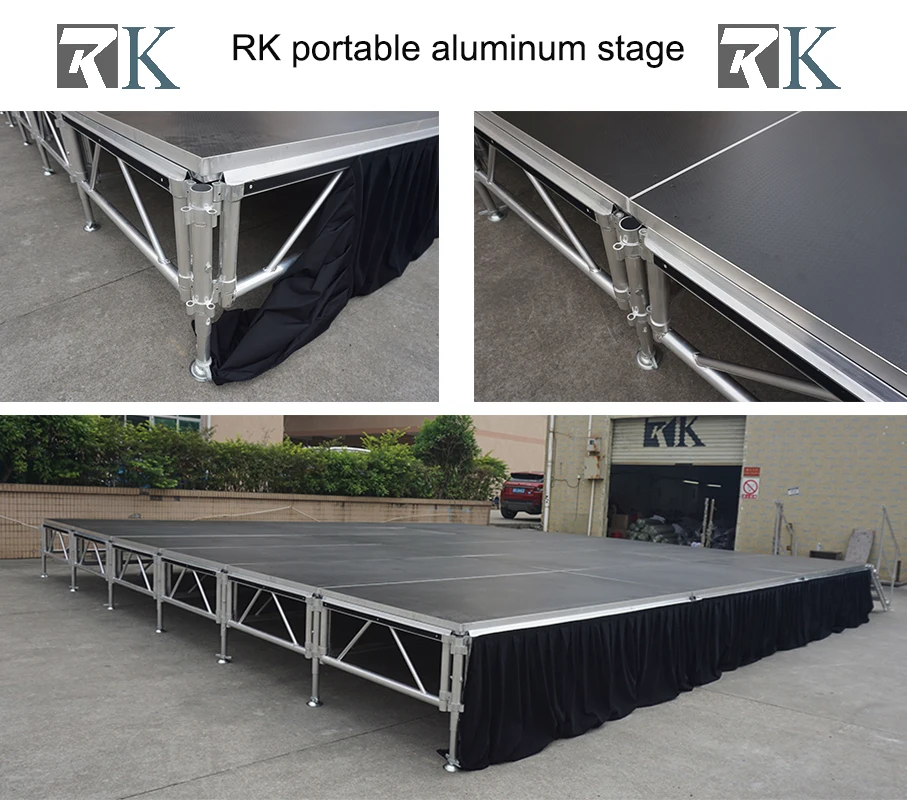 Acrylic Transparent Dance Floor Aluminum Glass Wedding Stage - Buy ...
