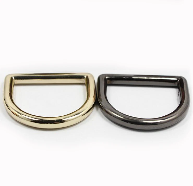 Metal D Ring Buckle Non Welded Nickel Plated Ring For Bags - Buy Metal ...