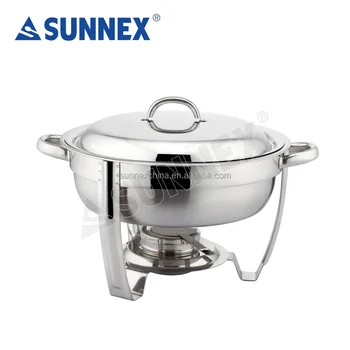 Sunnex Professional Round Chafing Dish Set Buffet Chafer,Chafing Dish ...