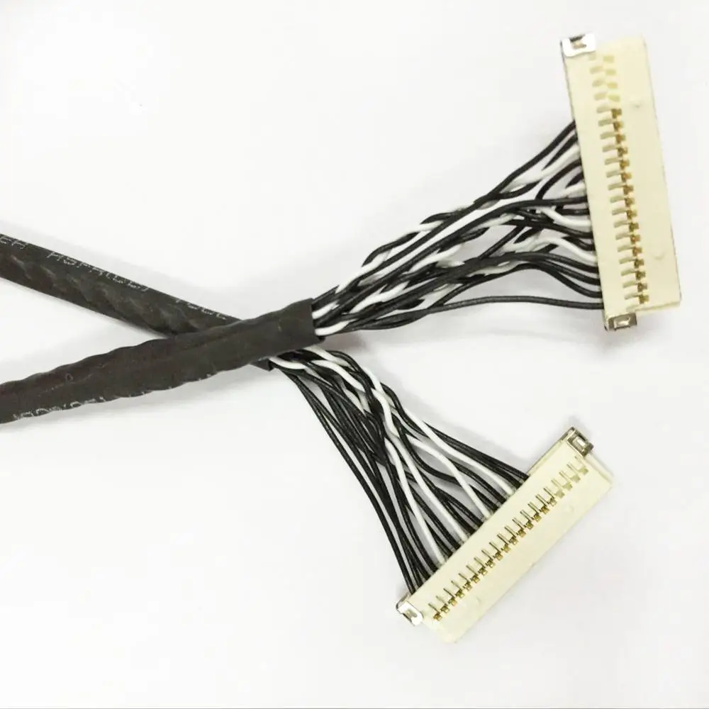 20 Pin Cable Lvds Lcd Panel Lvds Cable De Extensión - Buy Lvds Cable De ...